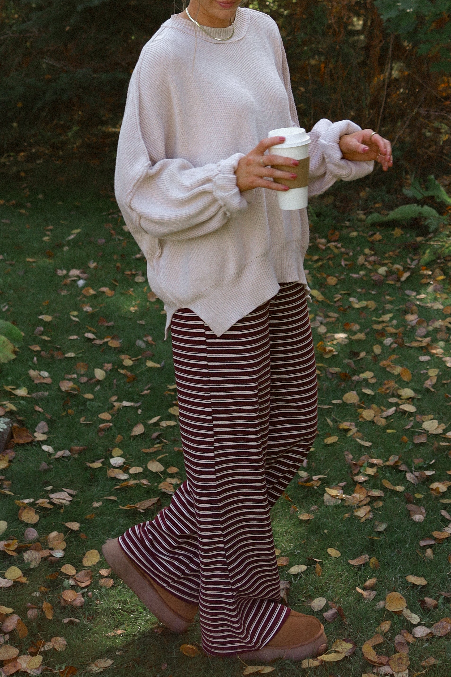Rowan Striped Pants – Golden Haze